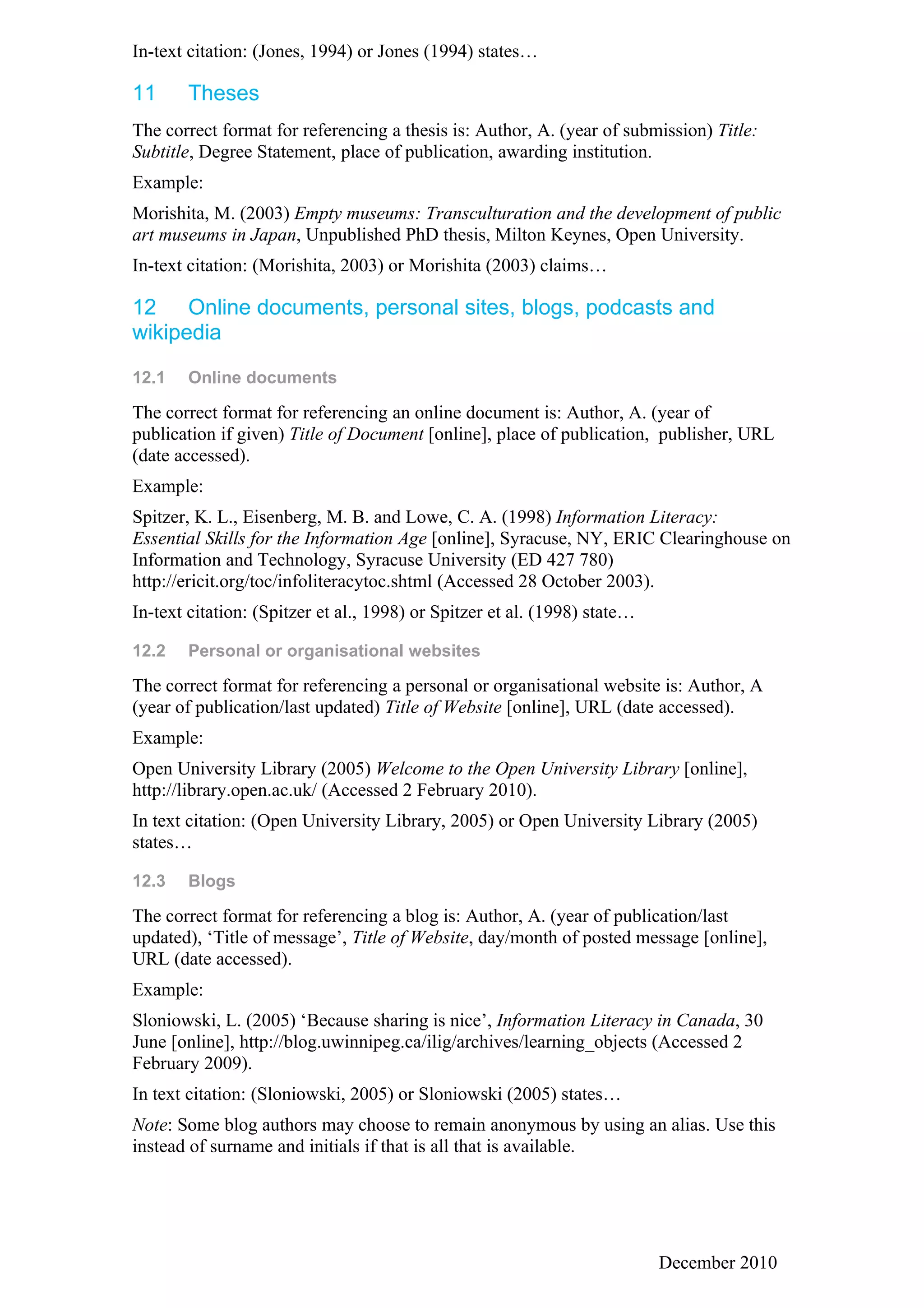 Harvard citation hlp | DOC