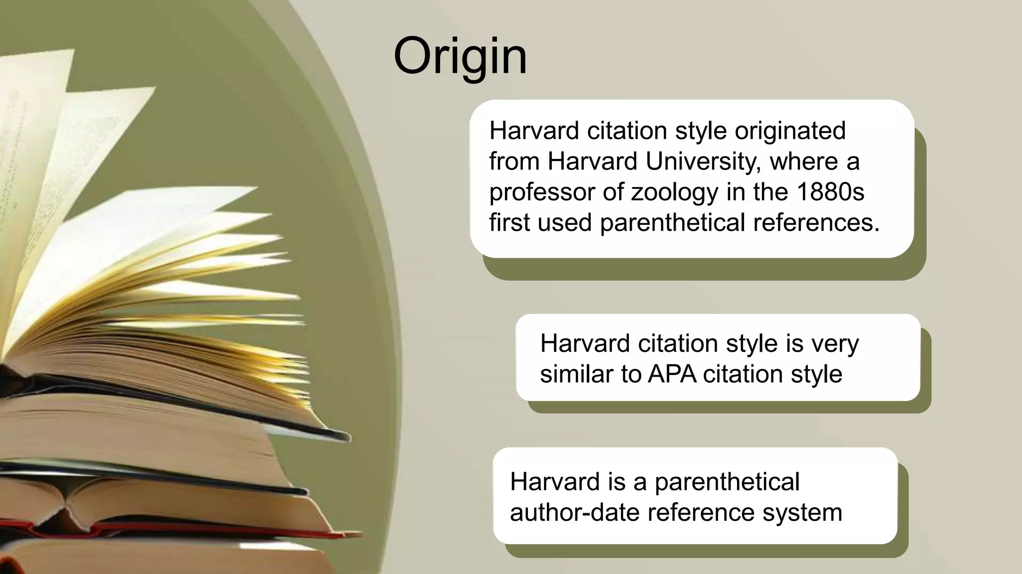 Harvard citation style | PPTX