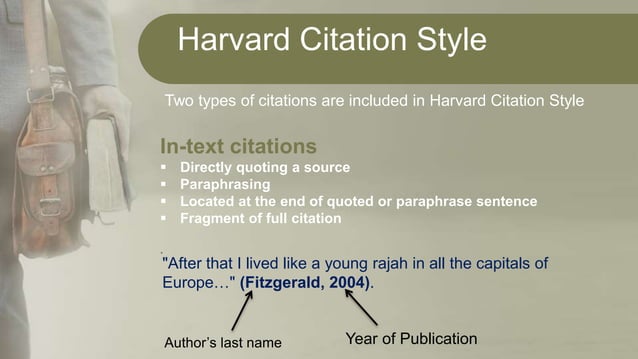 Harvard citation style | PPTX