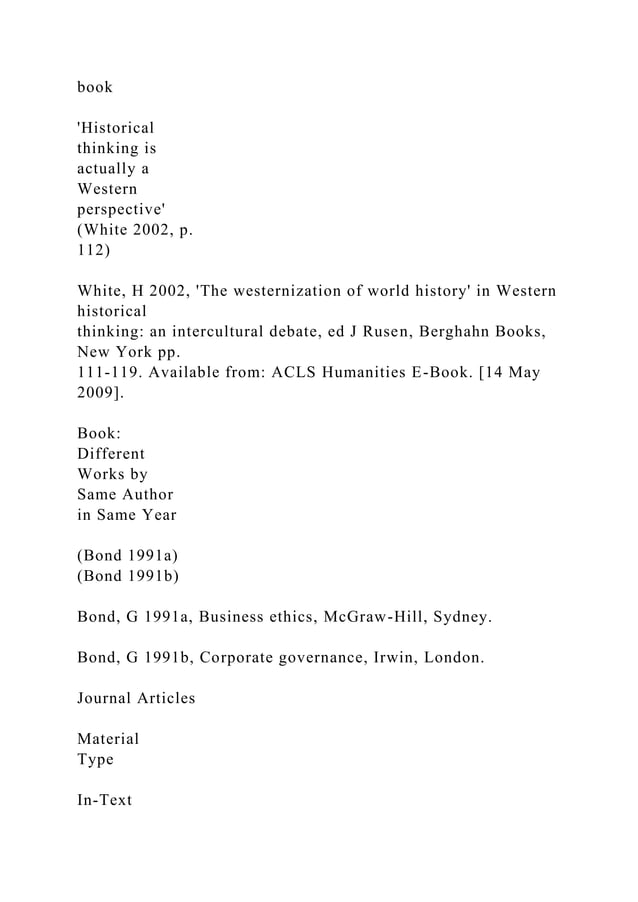 Harvard Citation Style Examples for UWA Material Types .docx