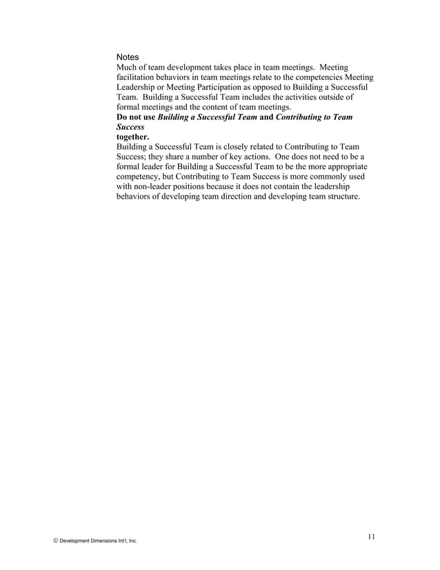 Harvard competency dictionary_complete | PDF | Resume Writing and Advice | Job Search