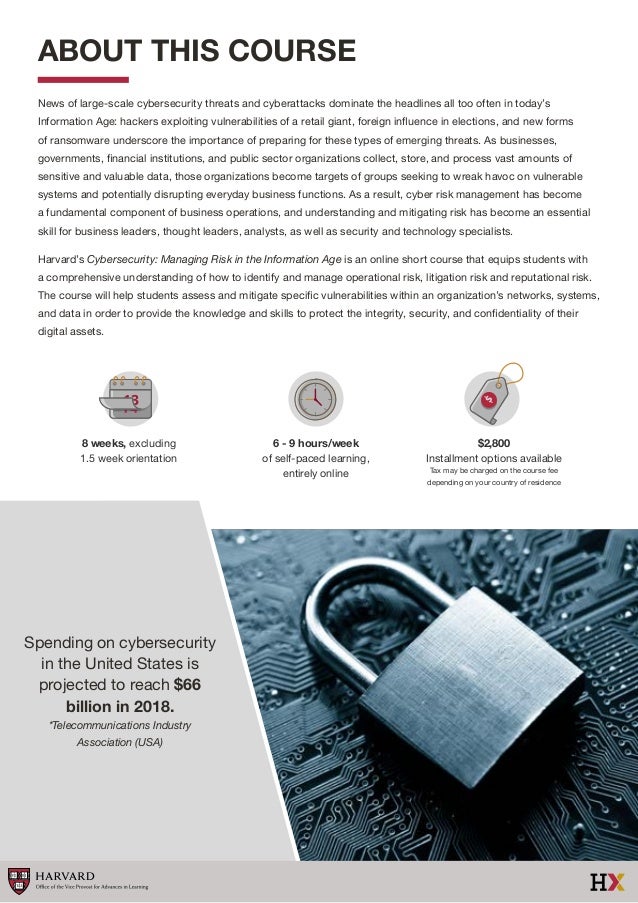 Harvard cybersecurity online_short_course_prospectus