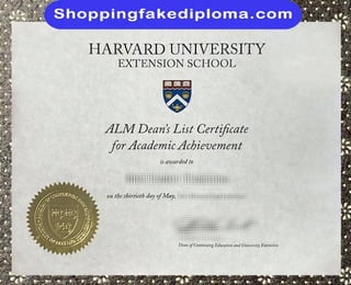 Harvard Extension Diploma
