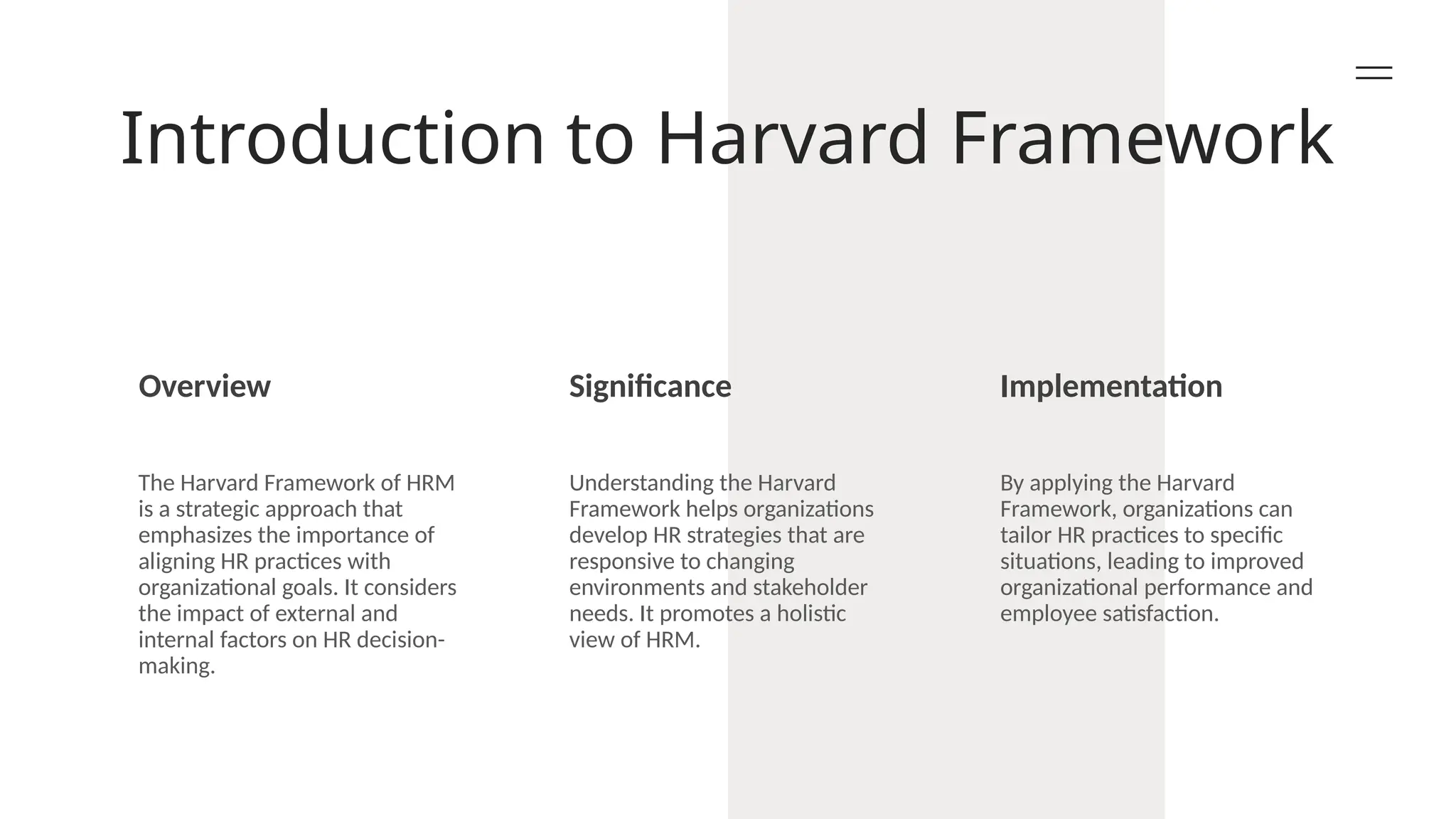 Harvard framework.pptx regarding Human resources | PPTX