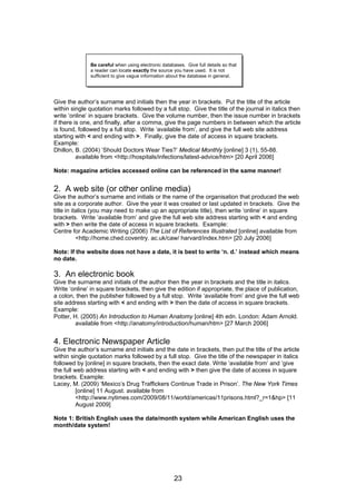 Harvard guide v3.0.1 | PDF