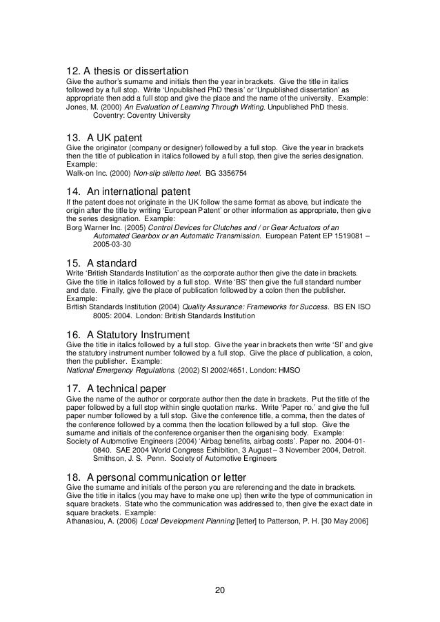 Harvard guide v3.0.1