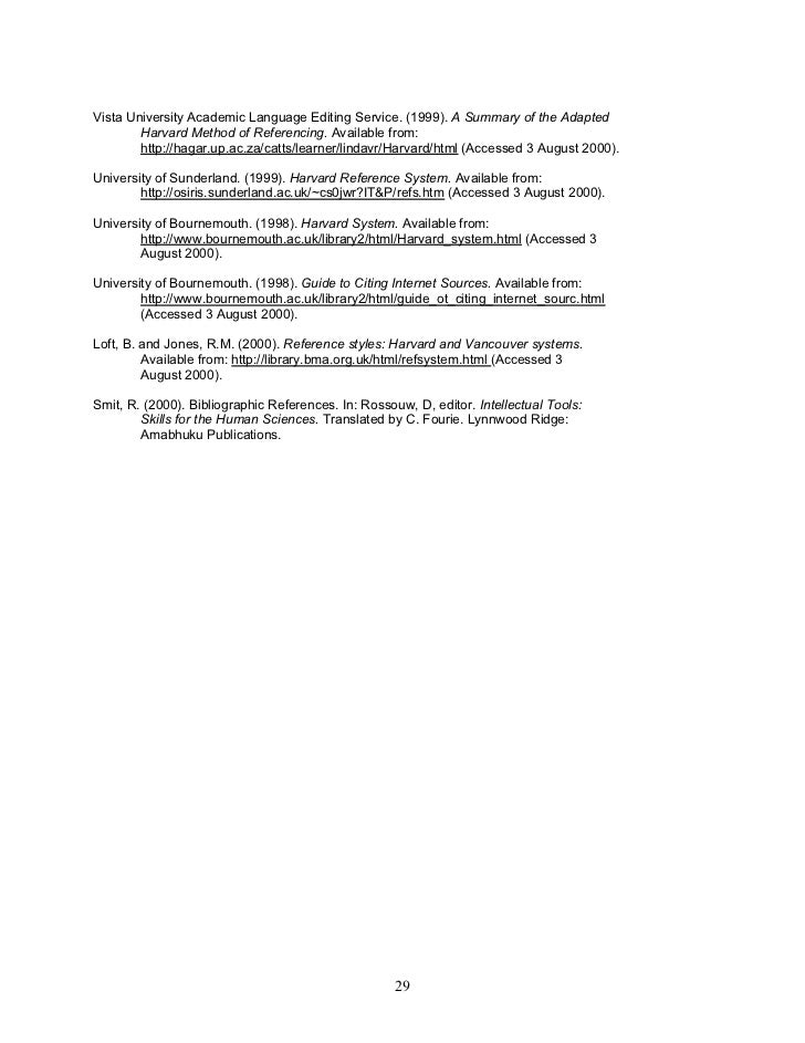 Harvard method style(1)