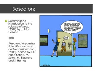 Sleep and Dreaming: The Impact on Learning and Performance by Tracey ...