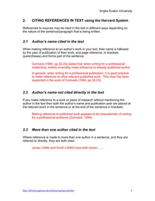 Harvard referencing | PDF | Email | Internet