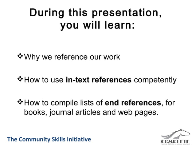 Harvard referencing | PPT