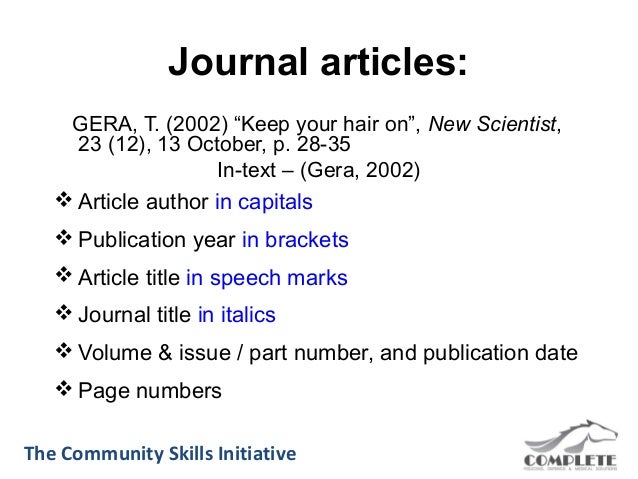 Harvard Referencing harvard-referencing