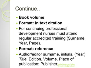 Harvard referencing | PPTX