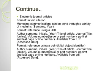 Harvard referencing | PPTX