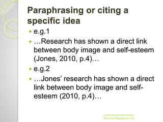 Harvard referencing | PPTX