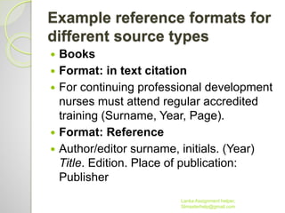 Harvard referencing | PPTX