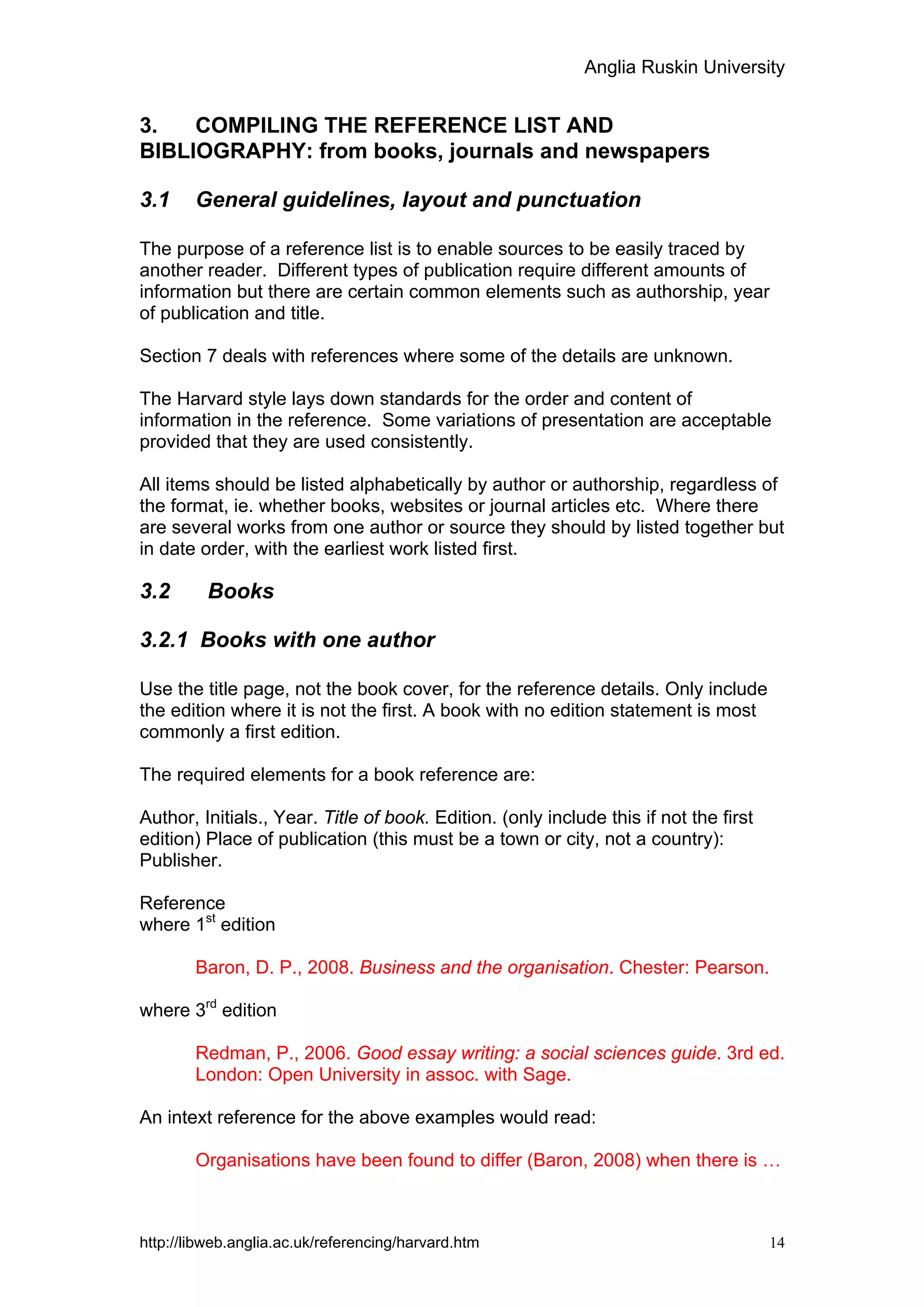 Harvard referencing 2011 | PDF