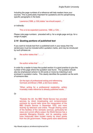 Harvard referencing 2011 | PDF