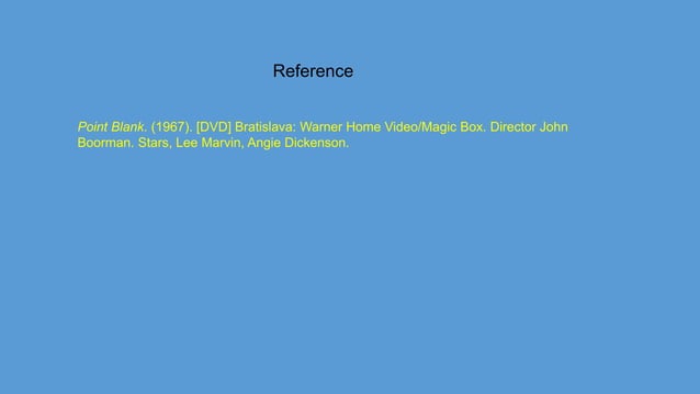 Harvard referencing powerpoint | PPTX | Video Production | Content ...