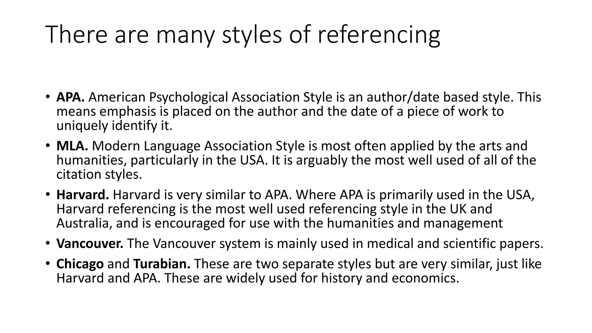 Harvard referencing style | PPTX | Resume Writing and Advice | Job Search