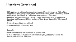 Harvard referencing style | PPTX