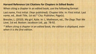 Harvard referencing style | PDF