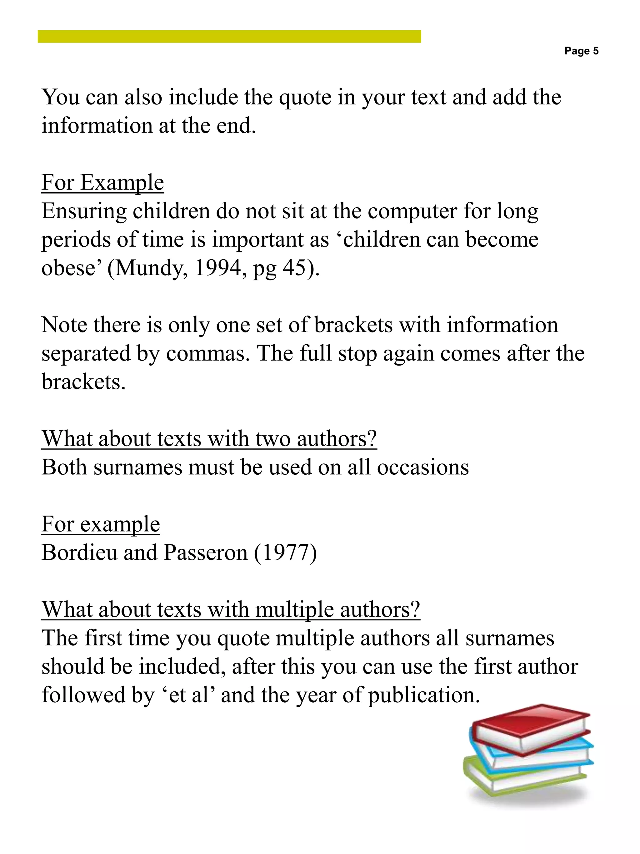 FC - Harvard referencing system | PDF