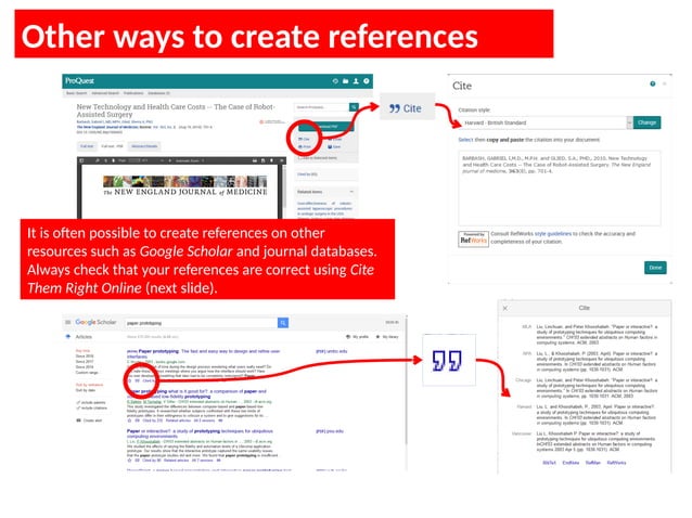 Harvard Referencing The Basics 2024.pptx | Databases | Computer Software and Applications