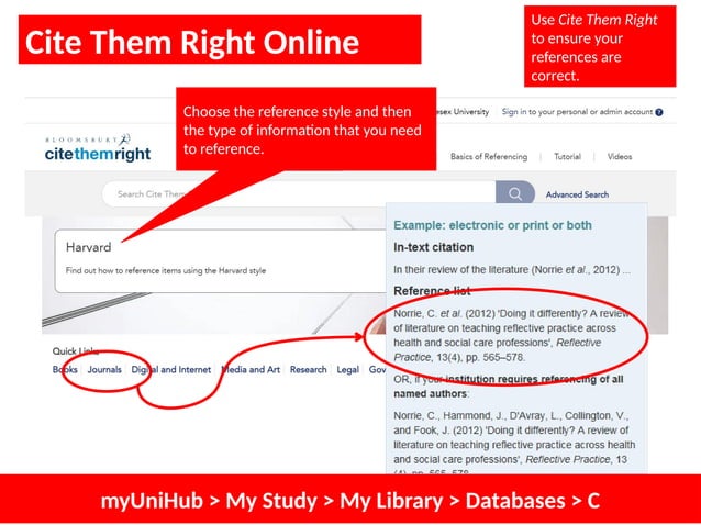 Harvard Referencing The Basics 2024.pptx | Databases | Computer Software and Applications