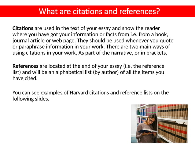 Harvard Referencing The Basics 2024.pptx | Databases | Computer Software and Applications