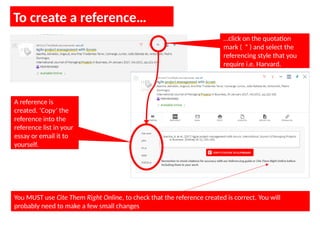 Harvard Referencing The Basics 2024.pptx