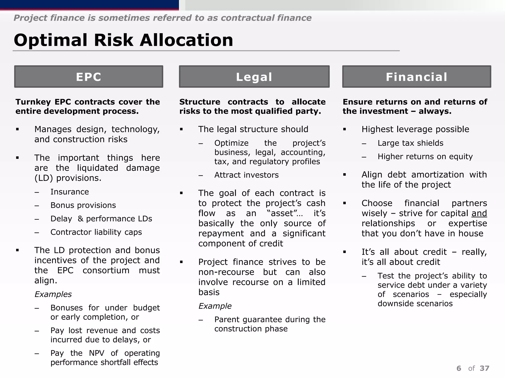 Power plant project finance overview | PDF