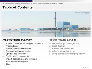 Power plant project finance overview | PDF
