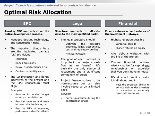 Power plant project finance overview | PDF | Business Accounting ...