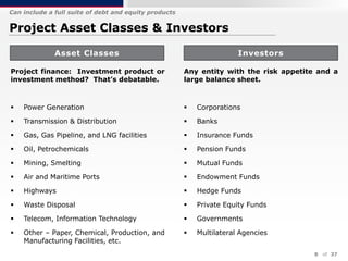 Power plant project finance overview | PDF