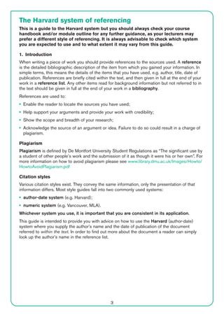 Harvard style referencing sample from assignmentsupport.com essay ...