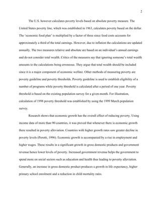 Harvard style term paper poverty and inequality | DOC