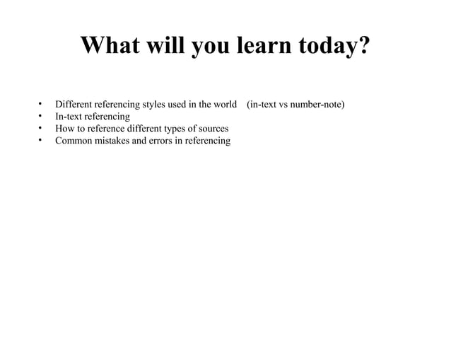 NCUK Harvard Referencing | PPT