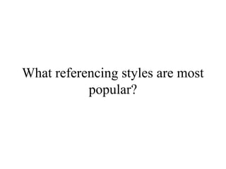 NCUK Harvard Referencing | PPT