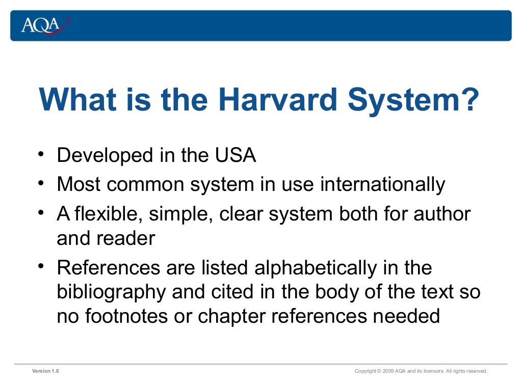 Harvard system powerpoint final