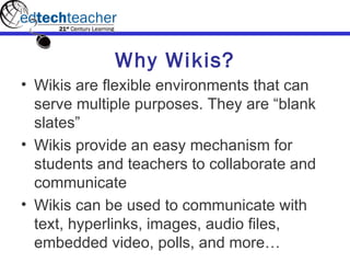 Teaching Global Studies with Wikis | PPT | Homework and Study | Education