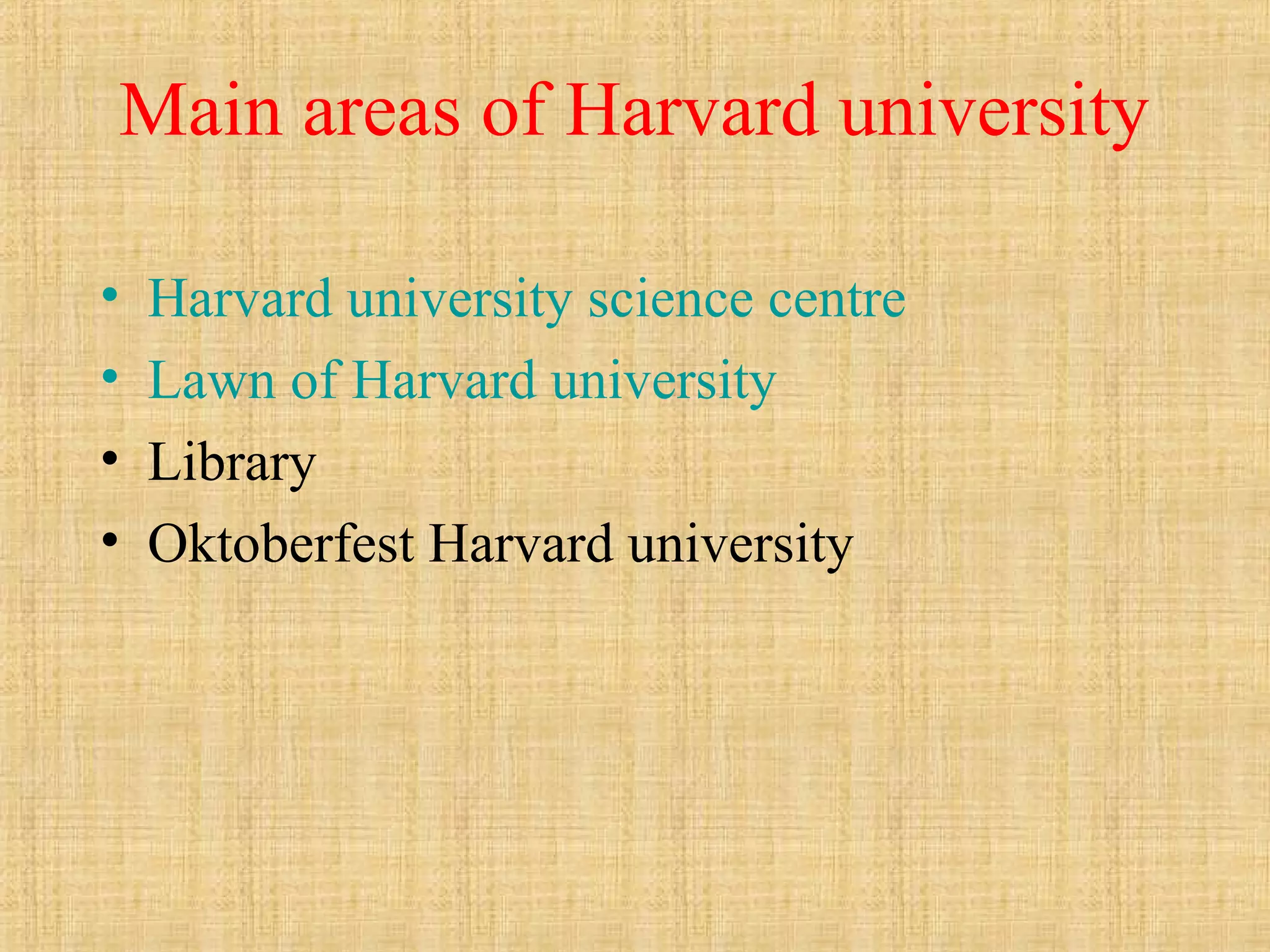 Harvard university | PPT