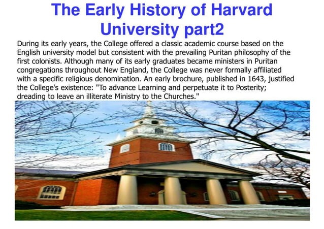 HARVARD UNIVERSITY | PPT