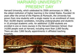 HARVARD UNIVERSITY | PPT