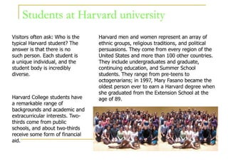 HARVARD UNIVERSITY | PPT