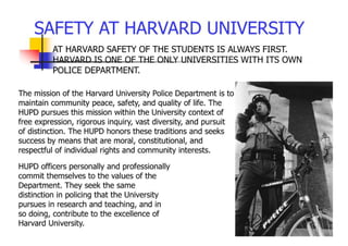 HARVARD UNIVERSITY | PPT