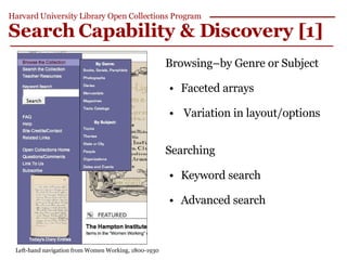 Harvard University Library Open Collections Program | PPT