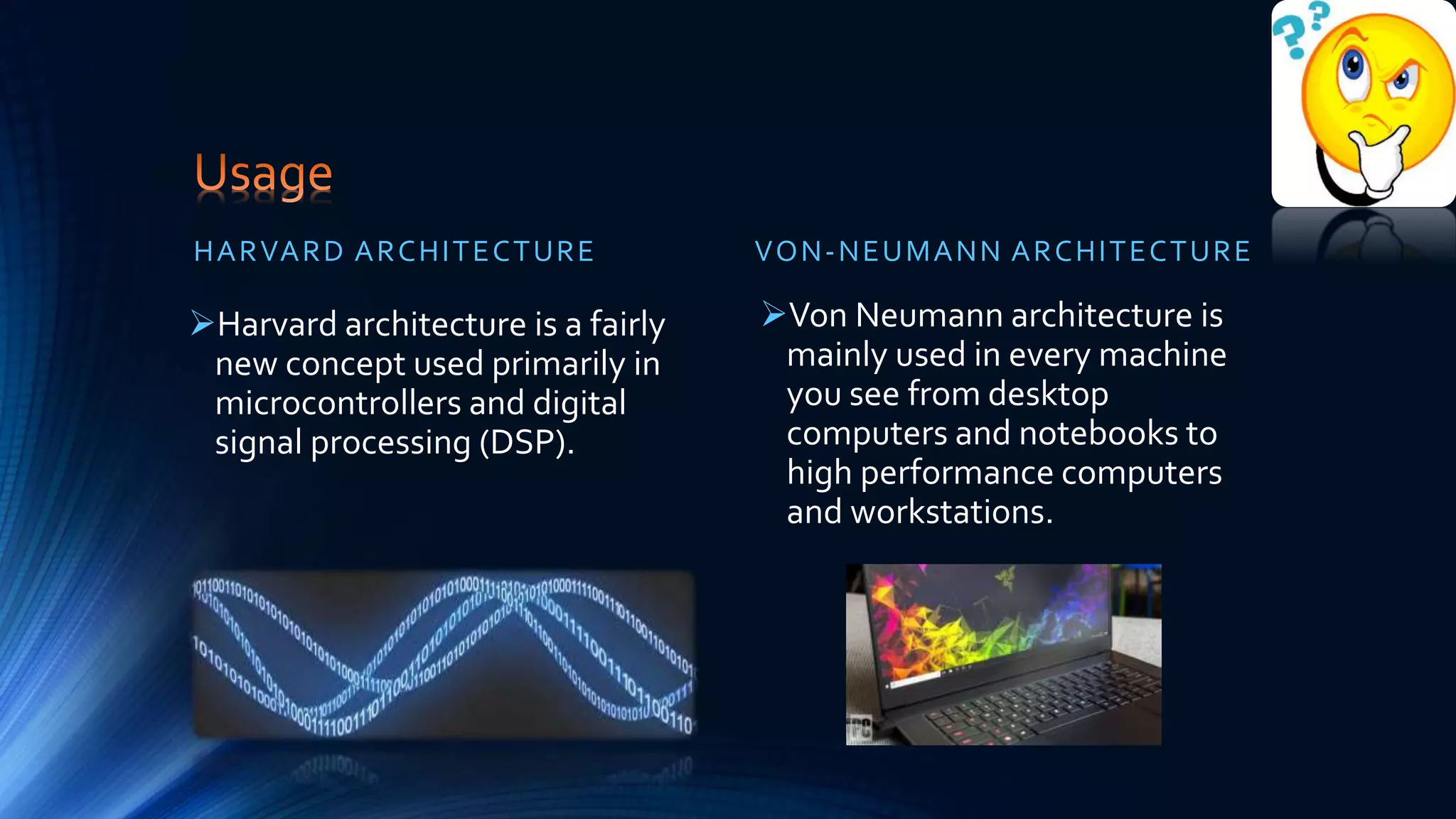 HARVARD & VON-NEUMANN ARCHITECTURE | PPT