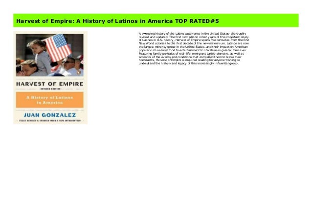 Harvest of Empire: A History of Latinos in America TOP RATED#5