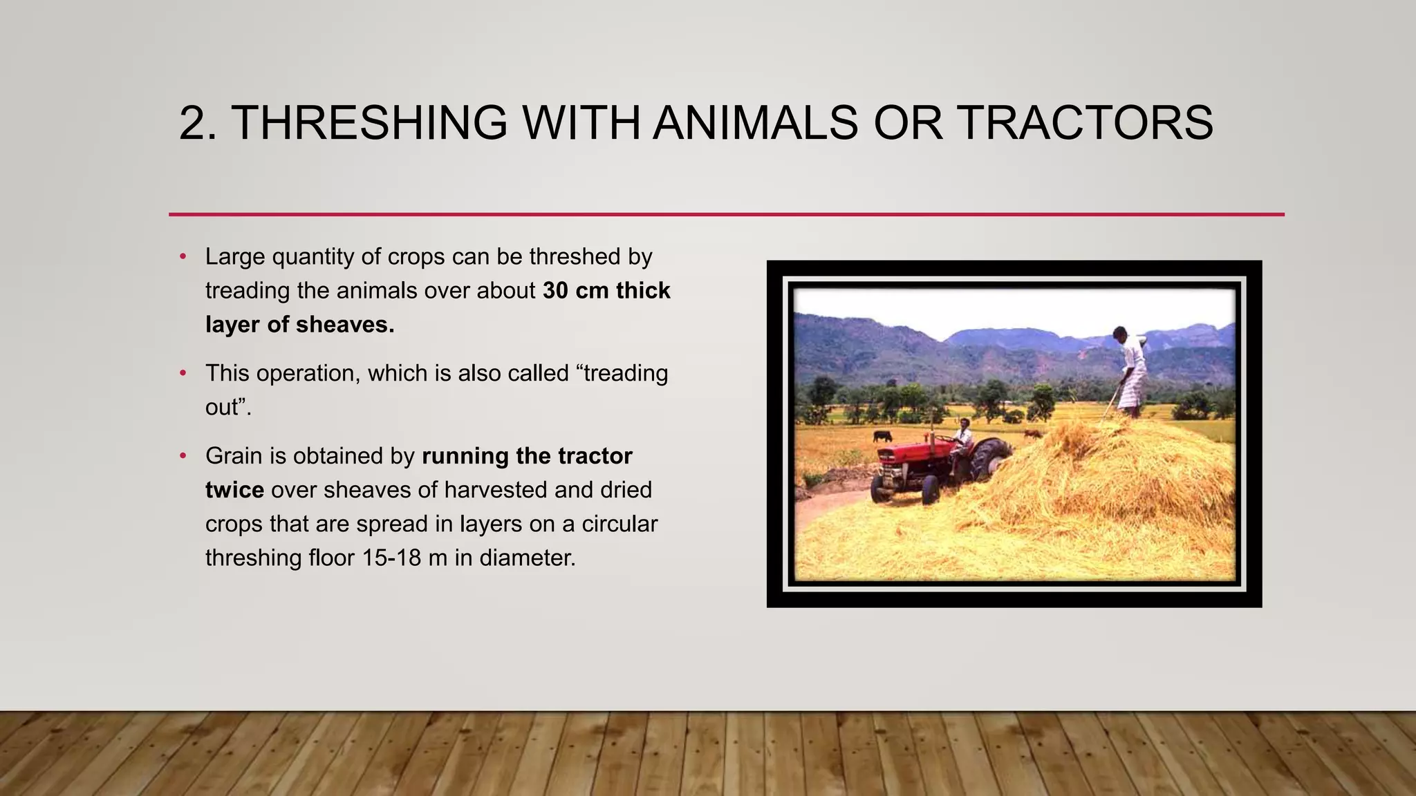 Harvest and post harvest handling of seed crops | PPTX