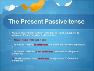 Harvest festival | PPTX